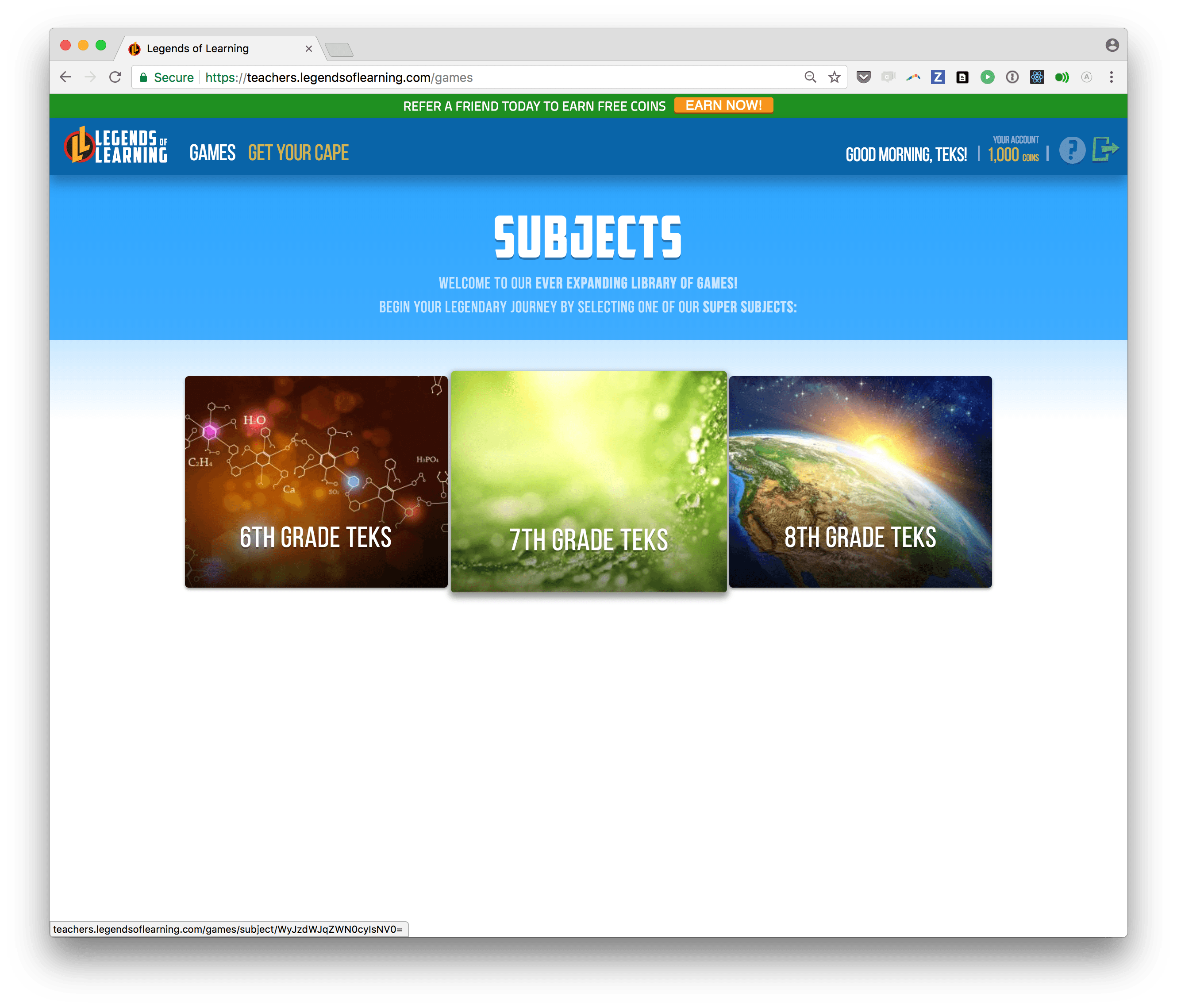 New TEKS and GSE Compliant Interfaces | Legends of Learning