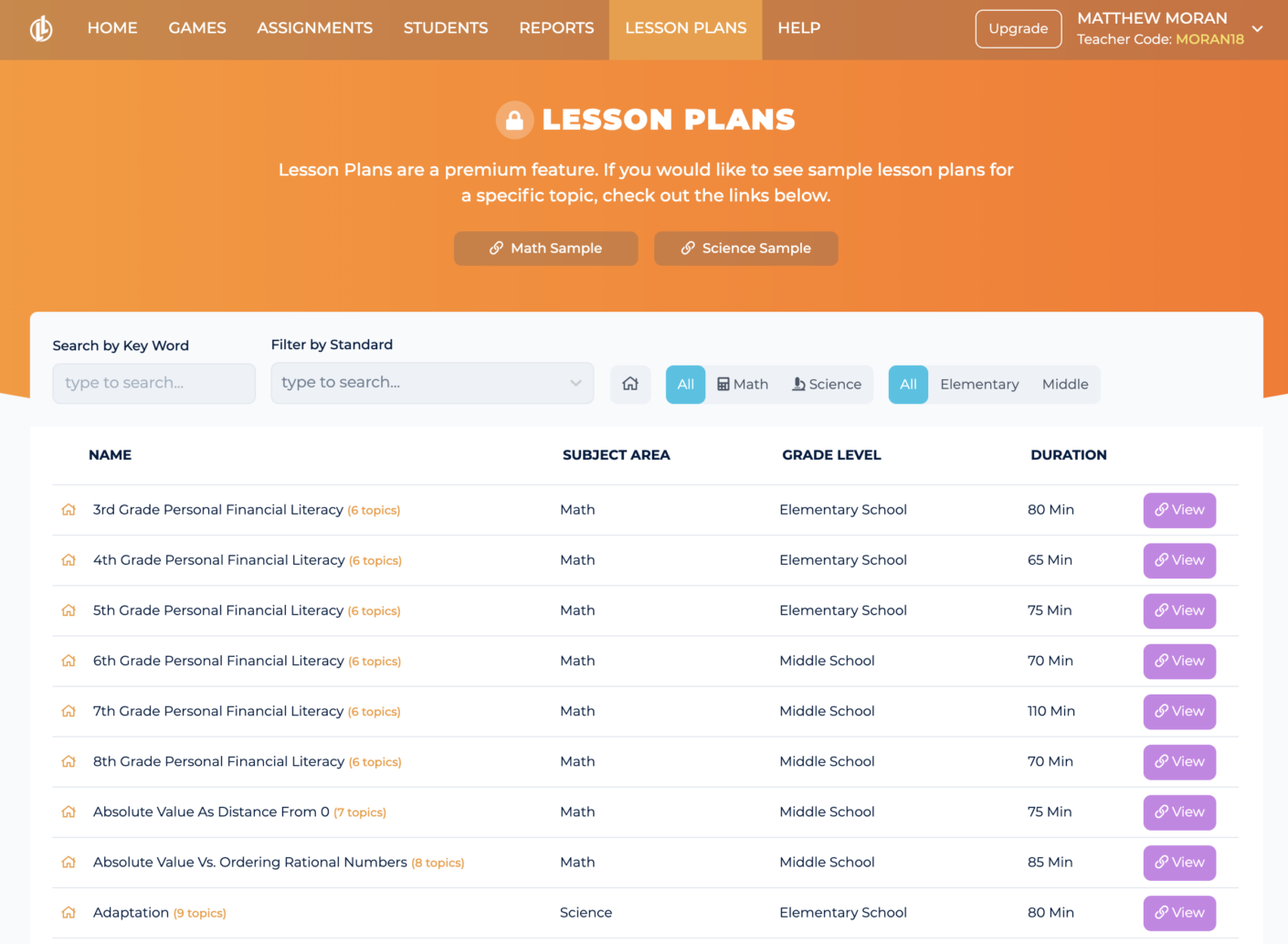 The Latest Teacher Features!February 2021 | Legends of Learning