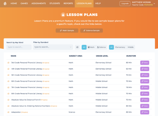 The Latest Teacher Features!February 2021 | Legends of Learning