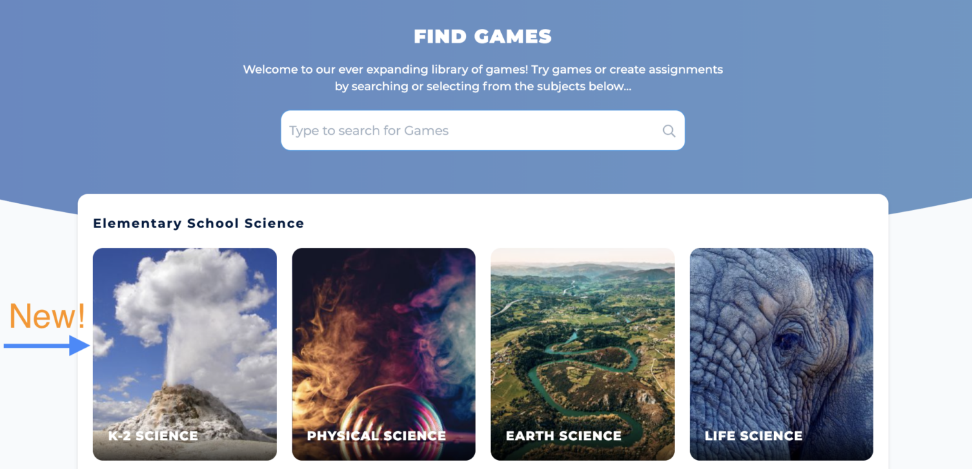 New Year... New Games on Legends of Learning! February 2021 | Legends ...