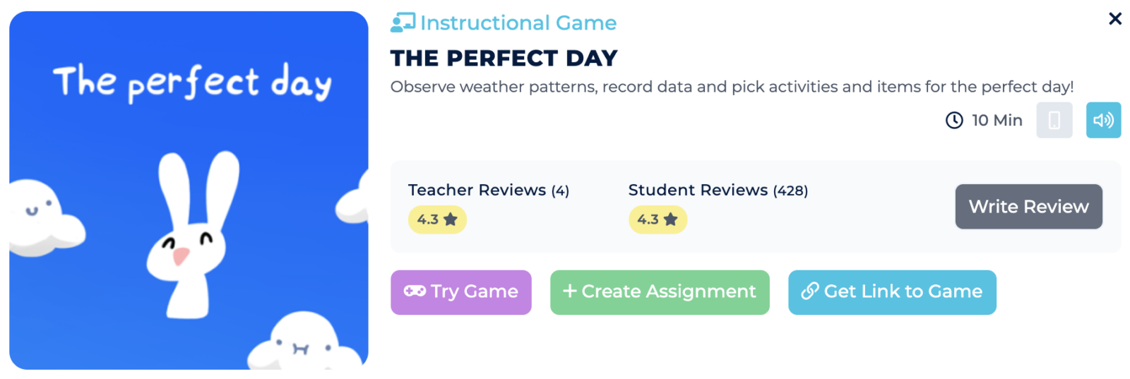 A Perfect Day for New Games - March 2021 | Legends of Learning