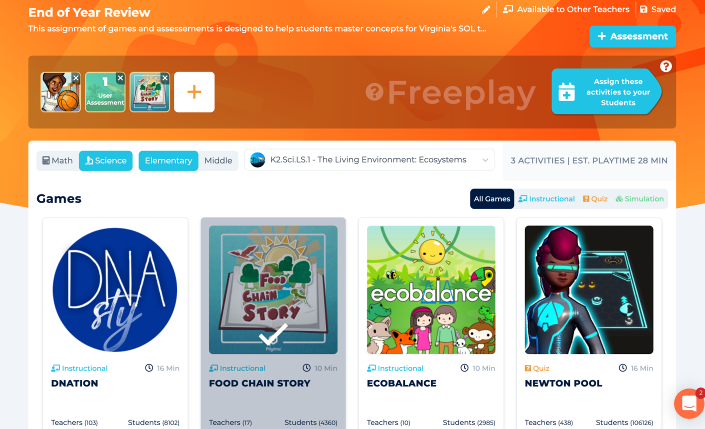 The Latest Teacher Features! Sep 2021 | Legends of Learning