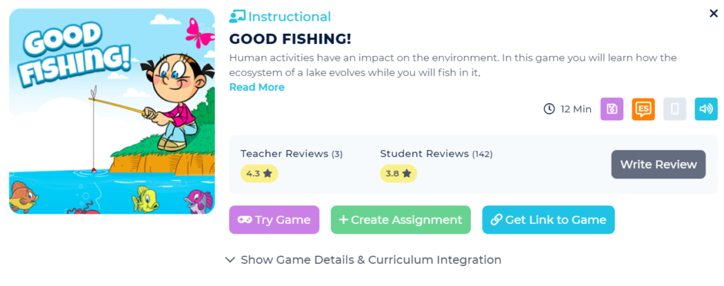 New Science Games December 2021