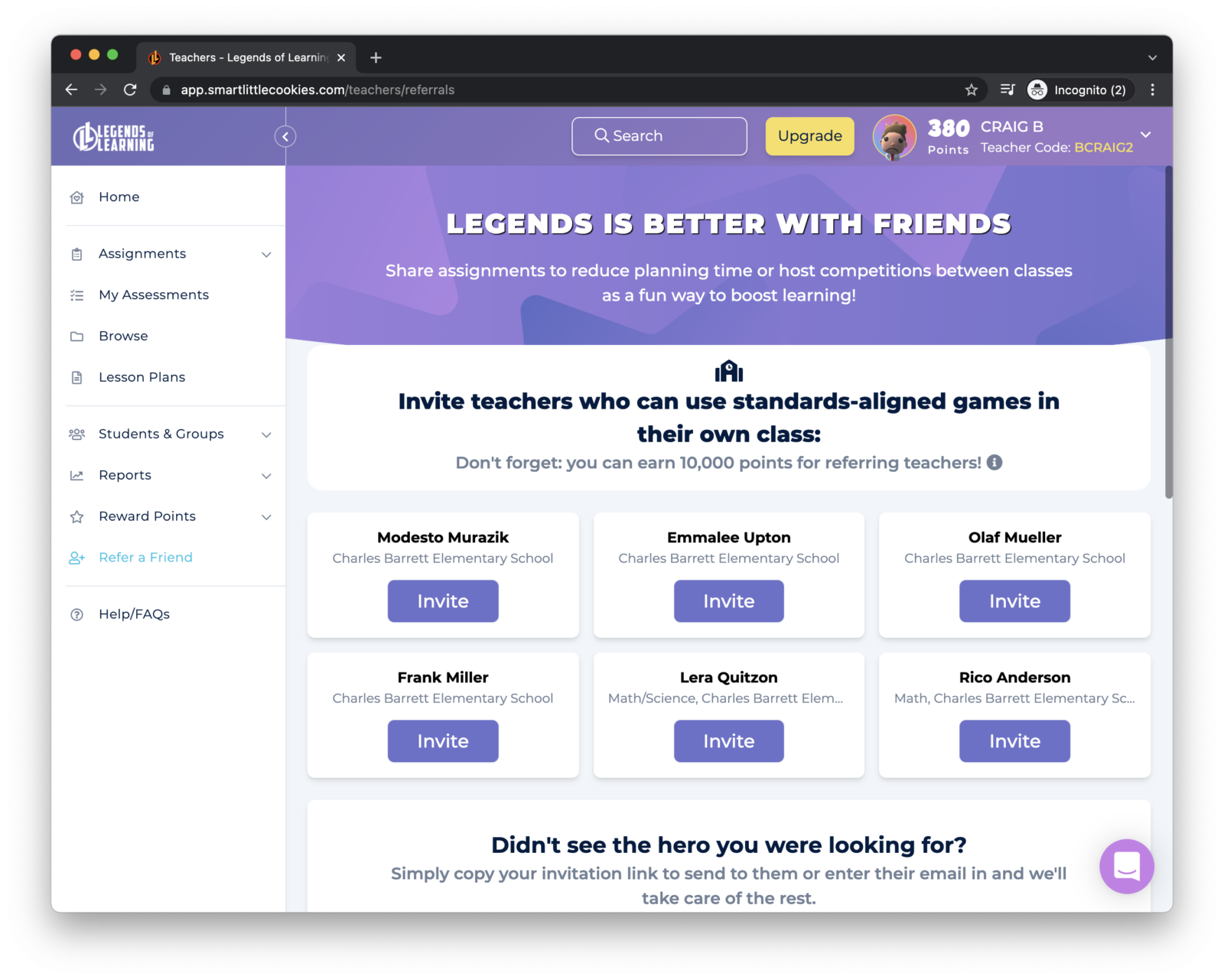 New Features for the New Year | Legends of Learning