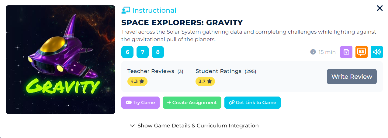 Bring Fun into Your Classroom with These New Science Games -- March ...