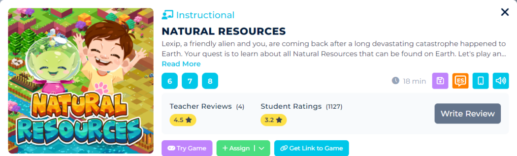 Introducing New Science Classroom Games! — December 2023