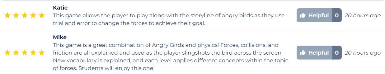 Angry Birds' Learning Games: Multiplication Portal & Eggstraction