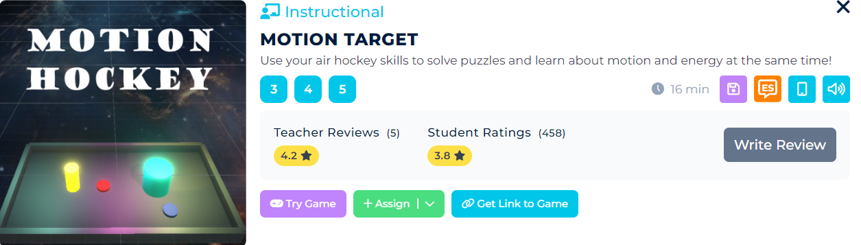 New Science Games February 2024
