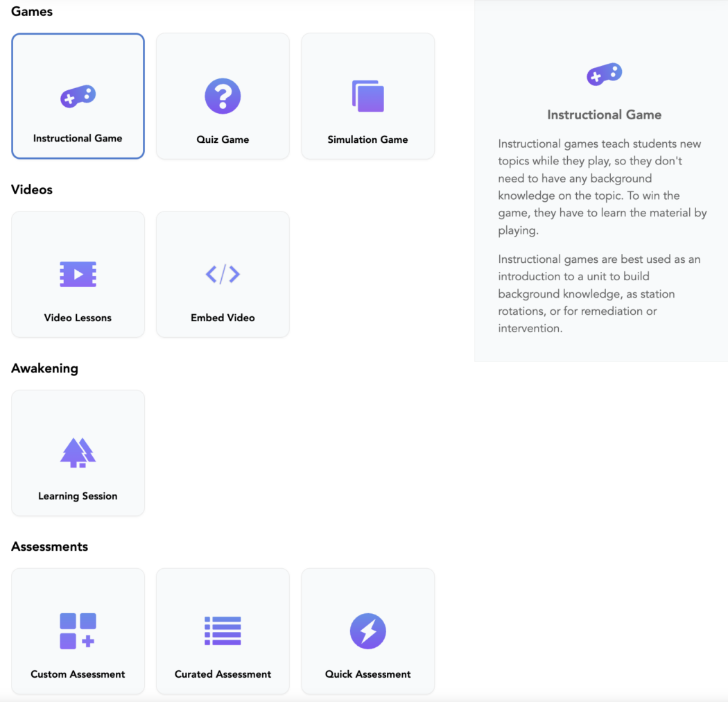 Teaching Made Simple: Legends of Learning Upgraded Experience